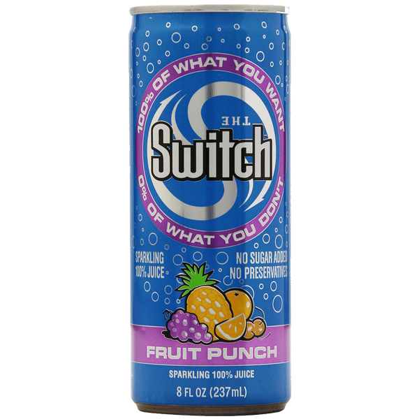 The Switch Sparkling Juice Variety Pack 8-Ounce Cans | Sober